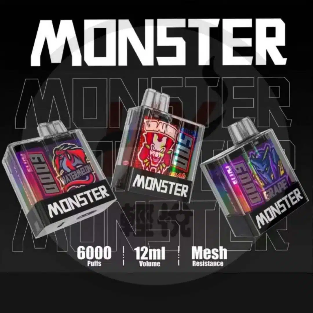 Monster一次性電子煙｜RELX HK 悅刻香港電子煙及煙彈專門店